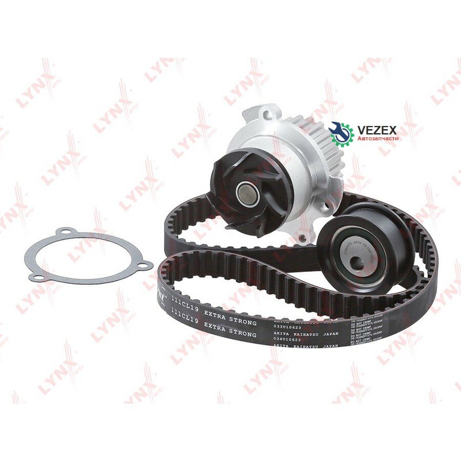 LYNXAUTO PW1236 Комплект ремня ГРМ с водяным насосом (усиленный ремень) LADA 2108-99/2110-12/Granta/Kalina LADA 2108-99 1.1-1.5 88> / 2110-12 1.5-1.6 95> / Granta 1.6 11> / Kalina I 1.6 04>