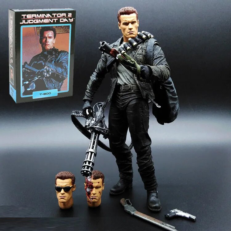 Фигурка Терминатор-2 Судный день terminator Т-800 Игрушки Подарок