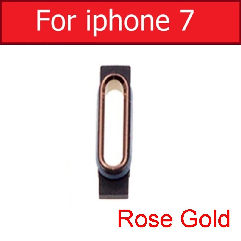 Зарядное устройство USB разъем порт металлическая подставка держатель кольцо для iPhone 7 Rose Gold