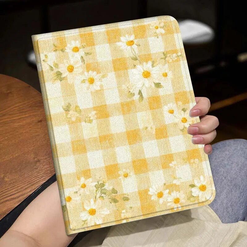 Чехол для планшета Pure Checkered Bow Cherry Xiaomi Redmi Mi Pad 2 4 5 6 6s 7 8 11 12.5 12.4 11.2 8.7 SE Pro Plus Max