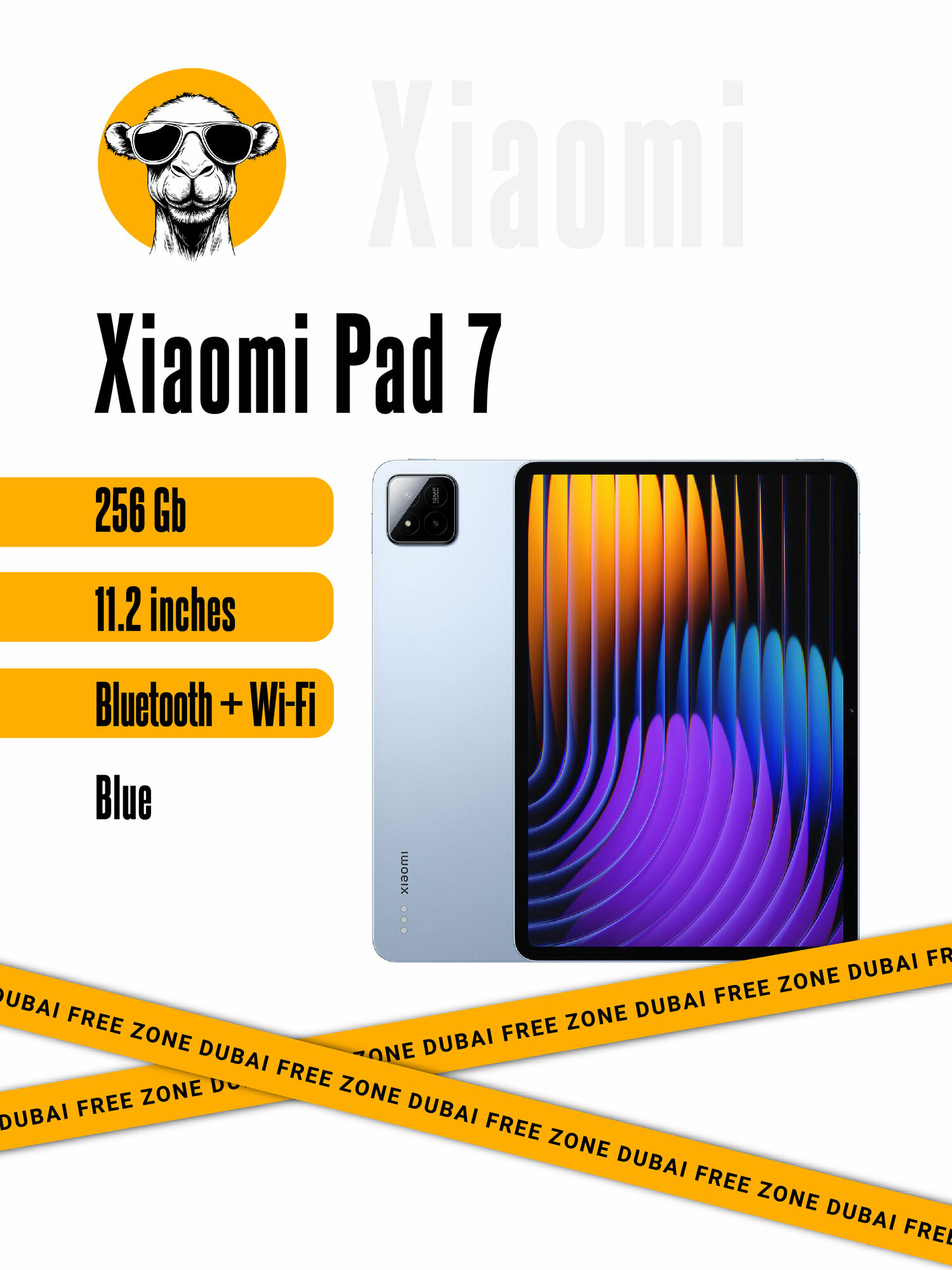 Планшет Xiaomi Pad 7 8/256Gb Blue/Синий