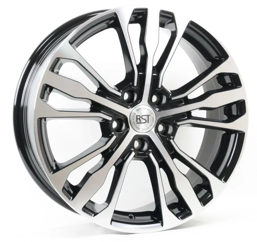 Диск колесный RST R188 7,0x18 5x114,3 Dia60.1 ET45 цвет BD (черный с проточкой)
