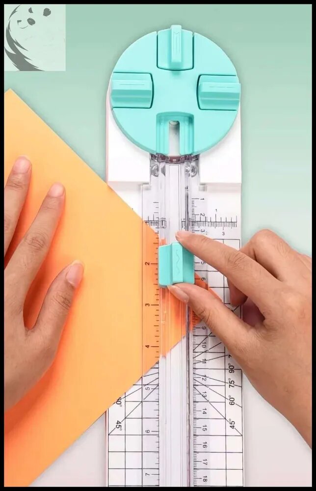 Многофункциональный нож для резки бумаги, Нож для биговки, Ручная работа, Режущий инструмент 4 в 1, Канцелярские принадлежности