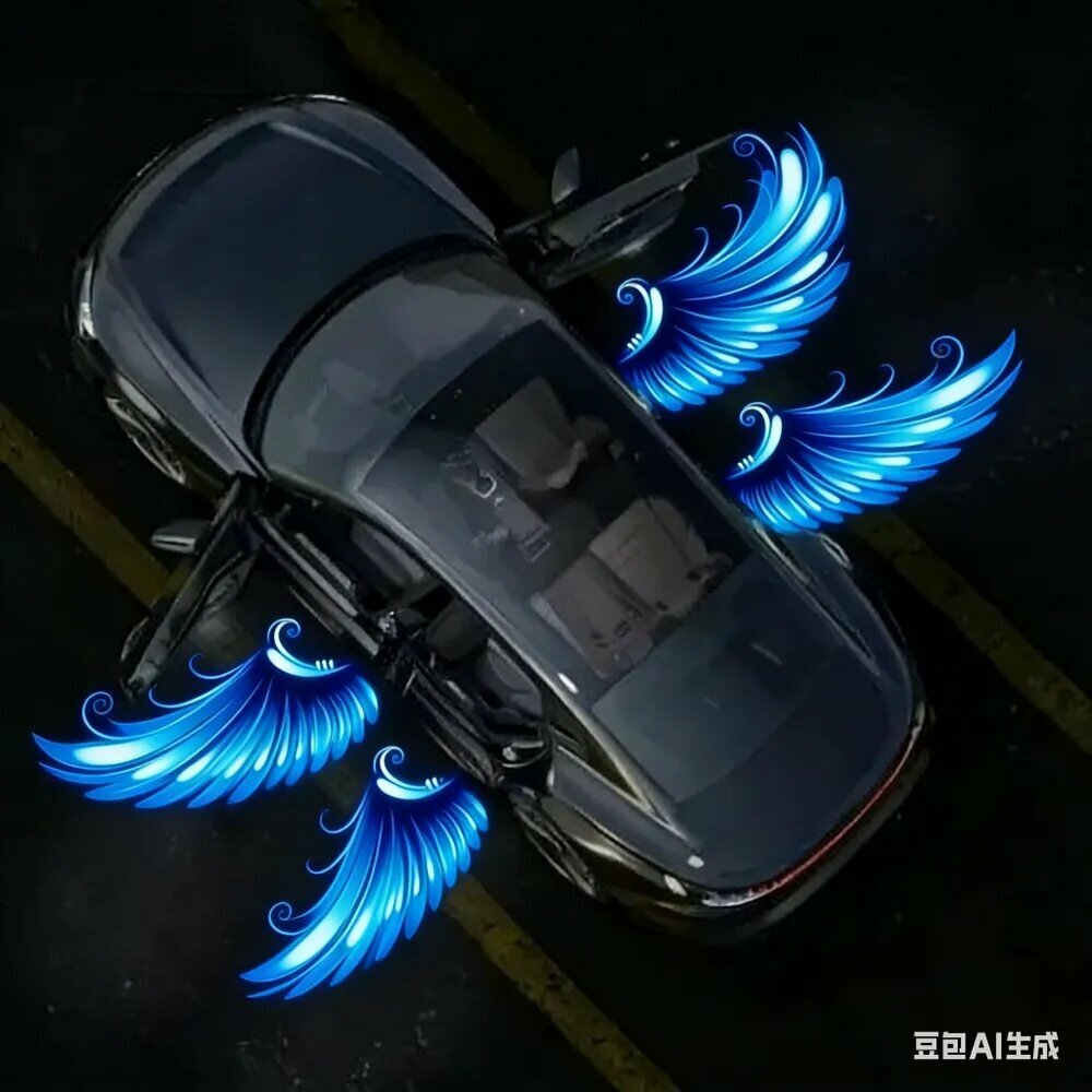 Дверные фонари с логотипом General Motors, 2 шт, Крылья свободы