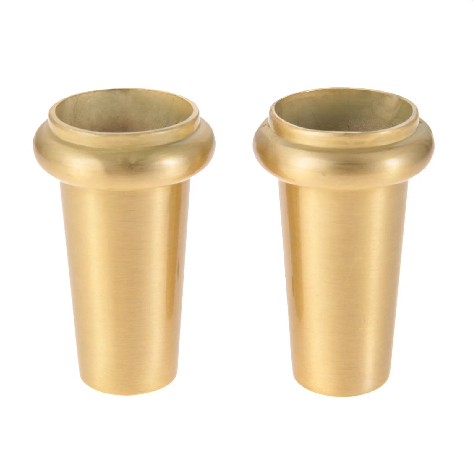 1 шт, чехол для ножек мебели, твердый медный наконечник, матовая латунь, стол, стул, 40x25x65