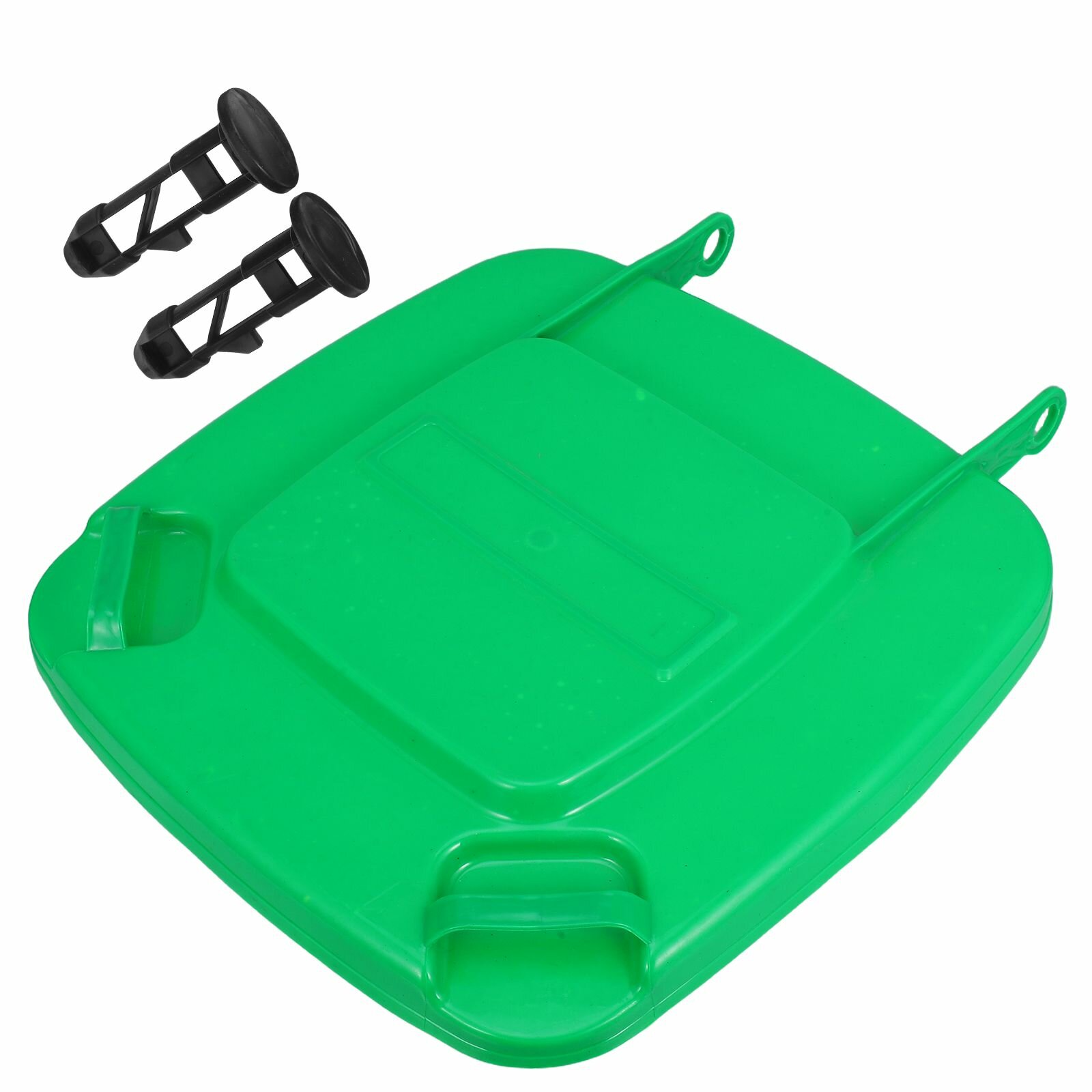 Замена Крышки Мусорного Бака, Прочный Замок, Защита От Запаха, Пластик, Для Уличных Мусорных Баков, 1 Комплект