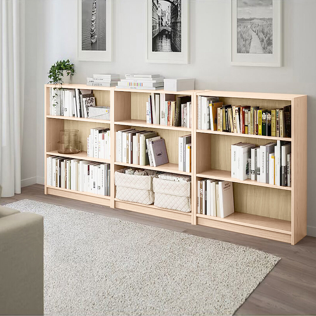 Стеллаж Билли 07 (312763) Книжный шкаф NEW 240x28x106 см, розовый GOODFORM в наличии