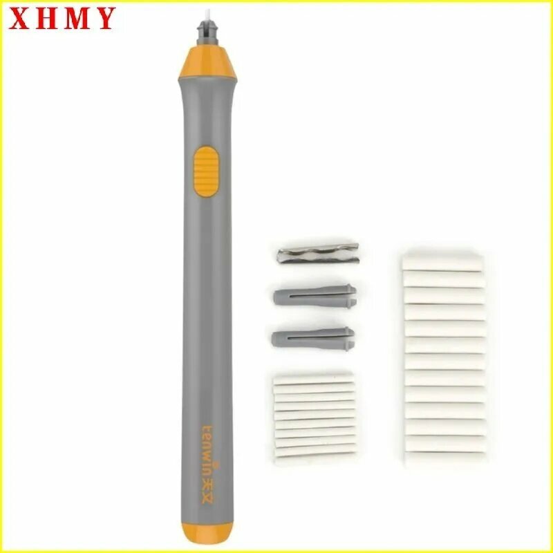 Электрический карандаш-ластик, автоматический, на батарейках, со сменными стержнями для черчения -CA