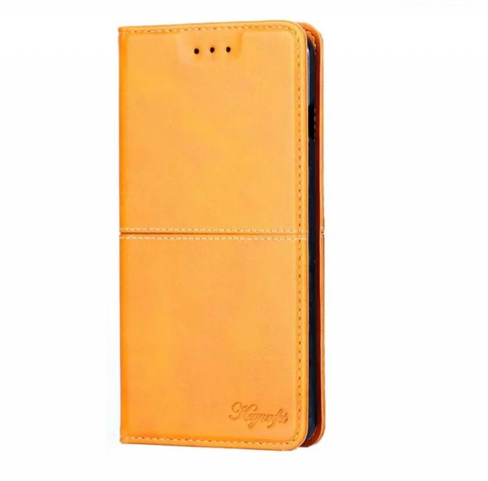 Чехол-книжка Чехол. ру Cuciture Eleganti для iPhone XS Max из импортной эко-кожи с магнитной крышкой