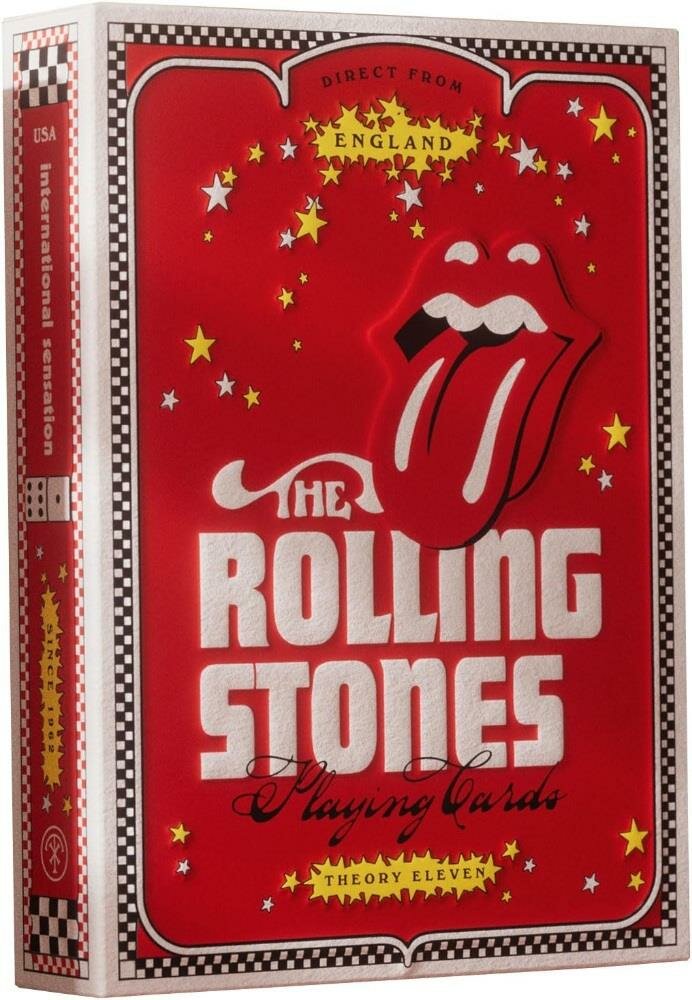 Карты игральные "Theory 11 The Rolling Stones playing cards" 63328 Theory11