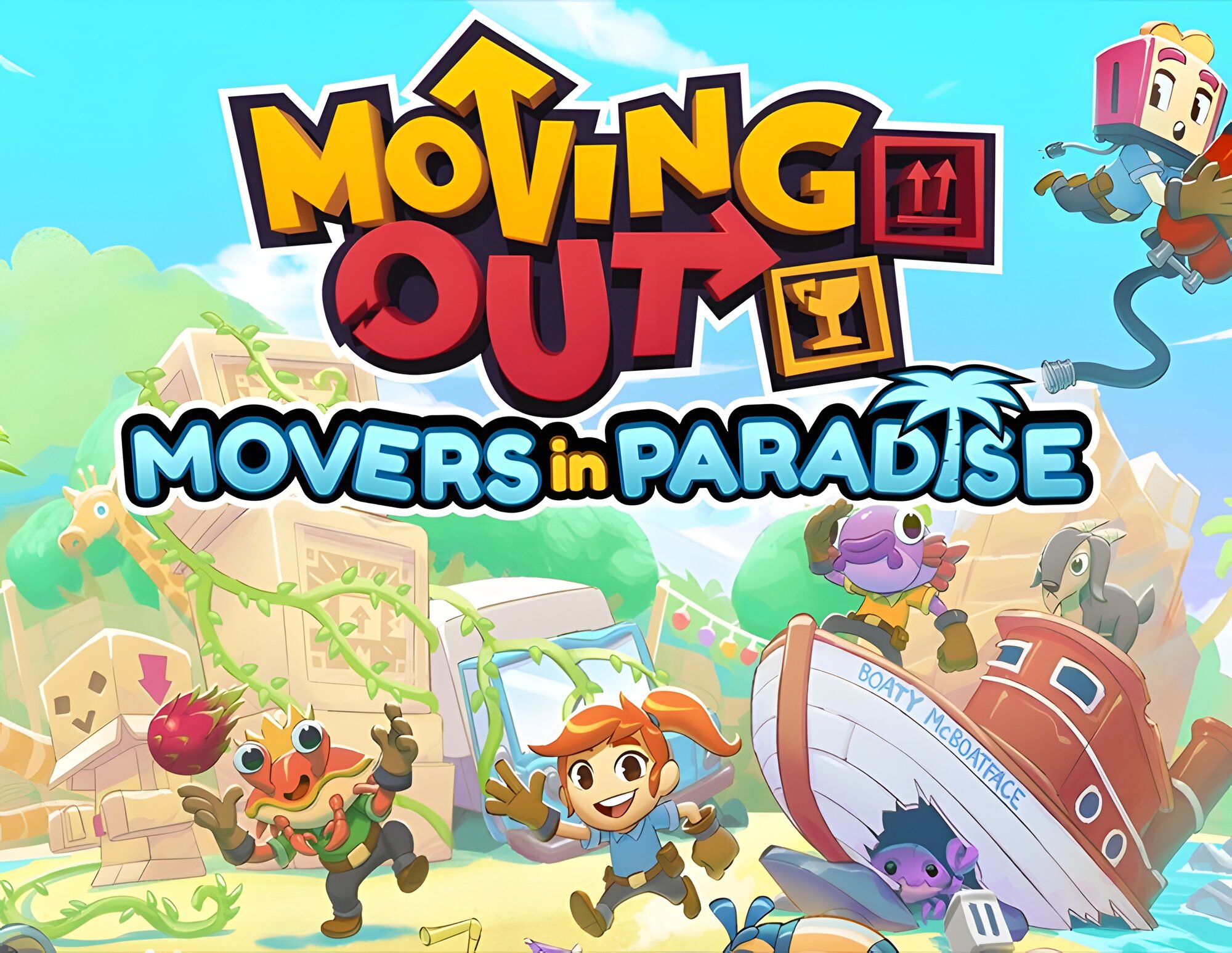 Moving Out - Movers in Paradise, Team 17 Software, цифровая версия, Steam (Для платформы PC)