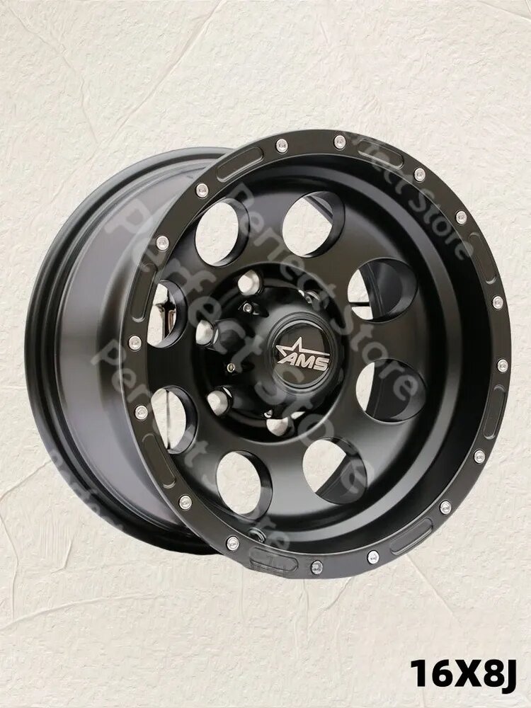 Lada колеса в сборе 16x8" PCD6x139.7 ET-10 D110, литые диски, 1 шт.