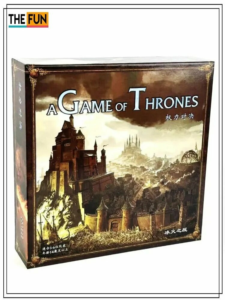 Настольная Карточная Игра Настольная A Game of Thrones + Mother of Dragons Expansions(CN version) Новая Версия Игры