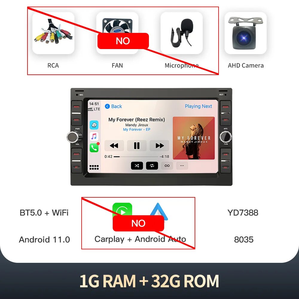 Автомагнитола Kingchange Android 14 для VW Volkswagen PASSAT B5 MK4 MK5 SHARAN Jetta B 3326 1 32 AHD