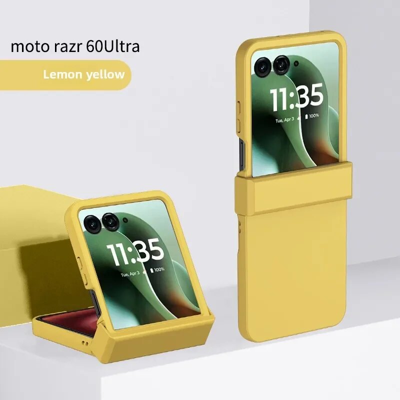 Чехол Motorola Razr 60 Ultra, Yellow