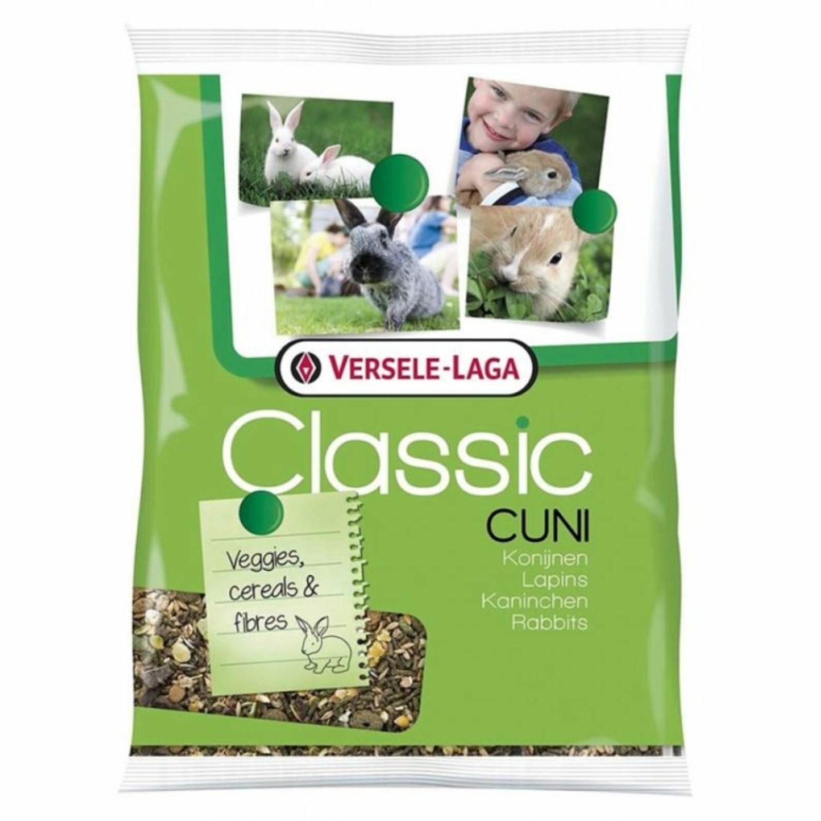 Корм для кроликов Versele-Laga Classic Cuni (500 г).