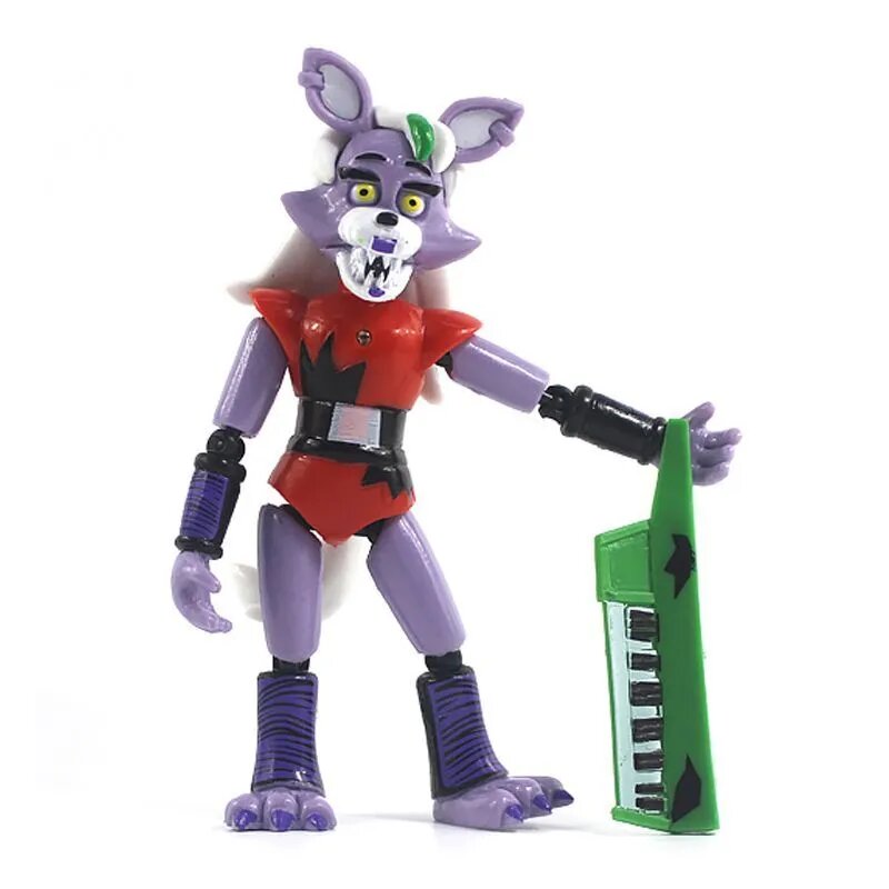 Фигурка Набор игровых фигурок ужасов Five Nights at Freddy's, высота 13-15 см, светятся, сгибаются руки/ноги — фото 1