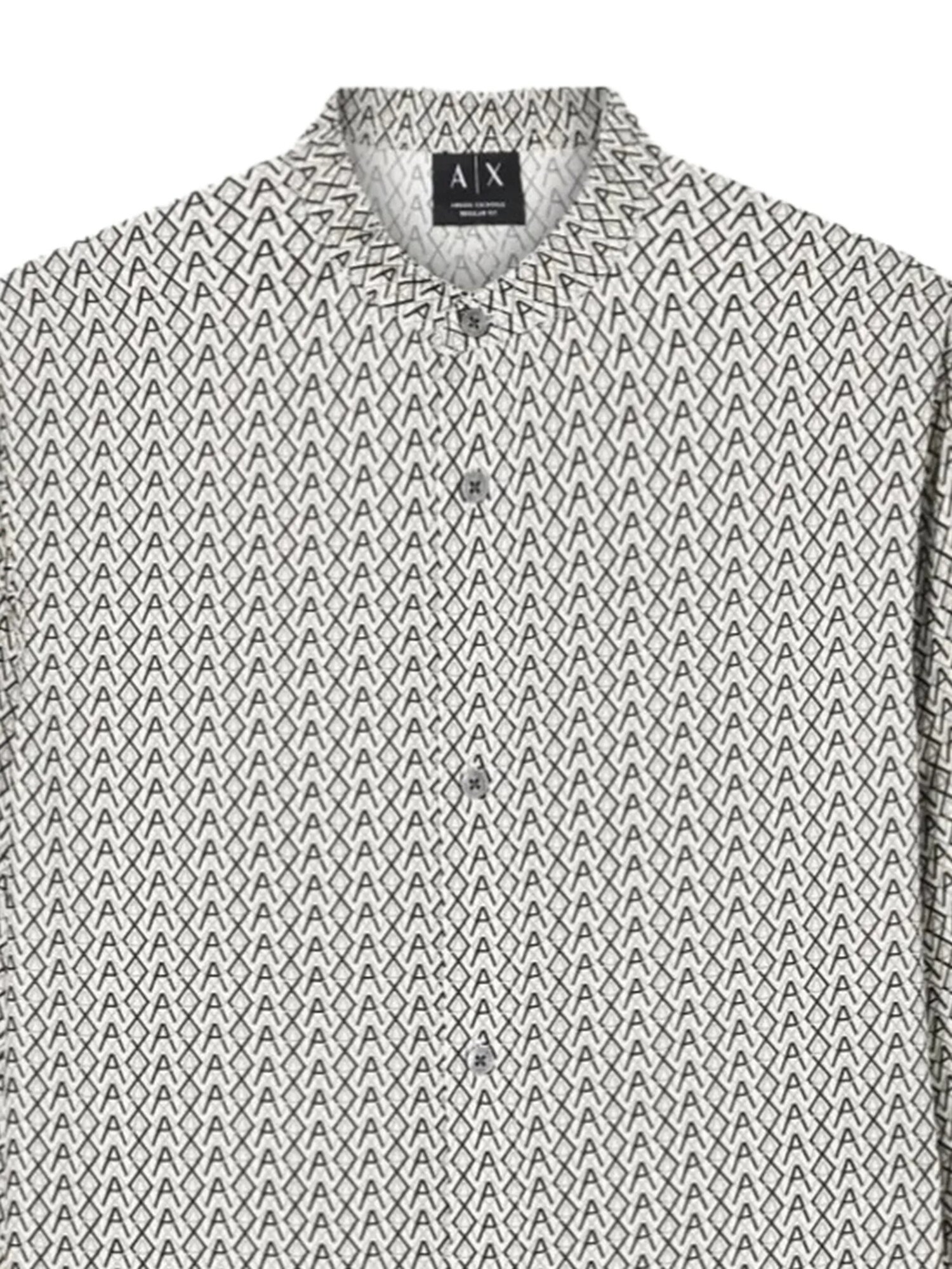 Рубашка Armani Exchange, размер M, white — фото 1