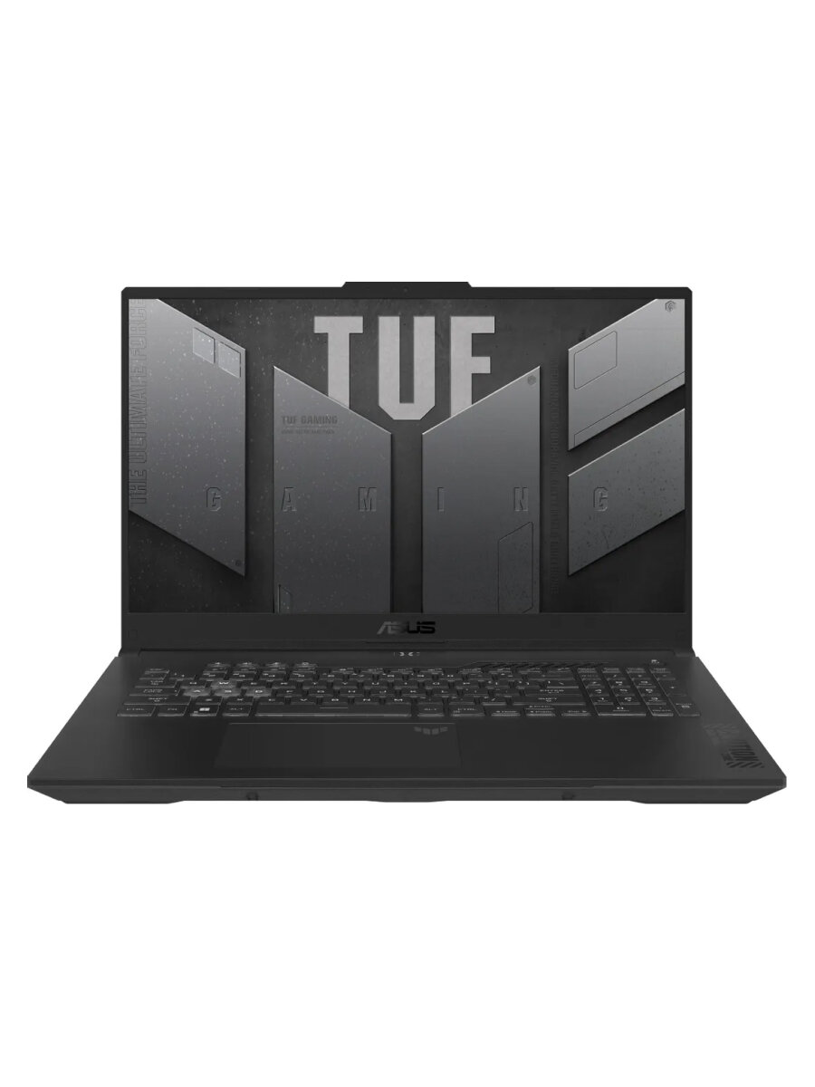 Ноутбук 17.3" IPS FHD ASUS FA707NUG-HX182 gray (Ryzen 7 7445HS/16Gb/512Gb SSD/4050 6Gb/noOS) (90NR0EF5-M00AX0)