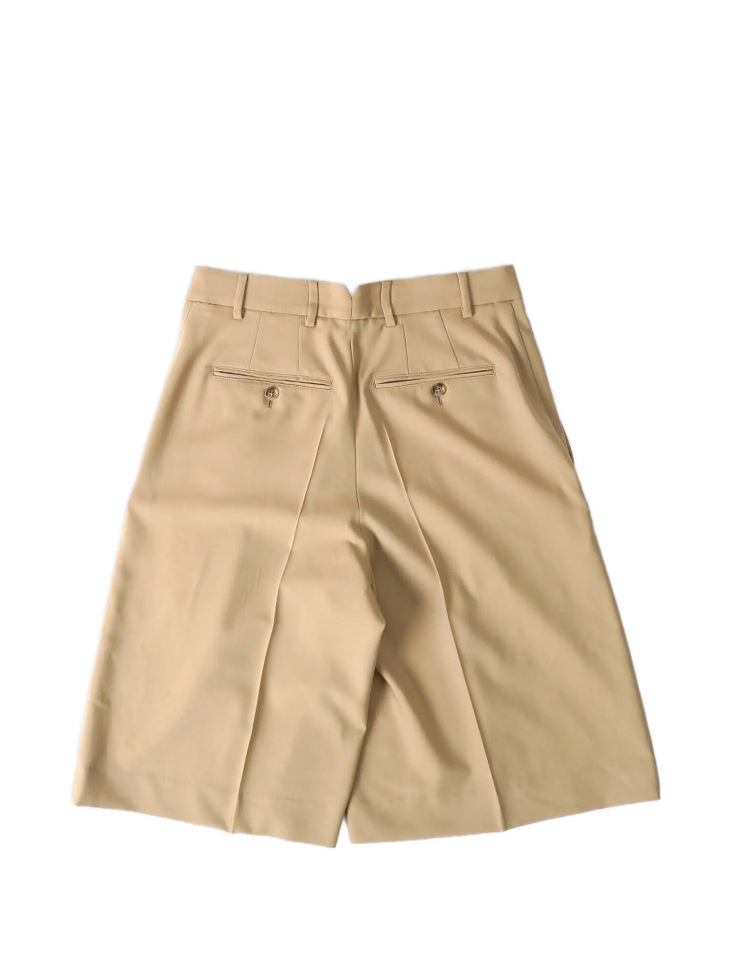 Шорты Ami Paris Wide leg pleated shorts, размер 40, разноцветный — фото 1