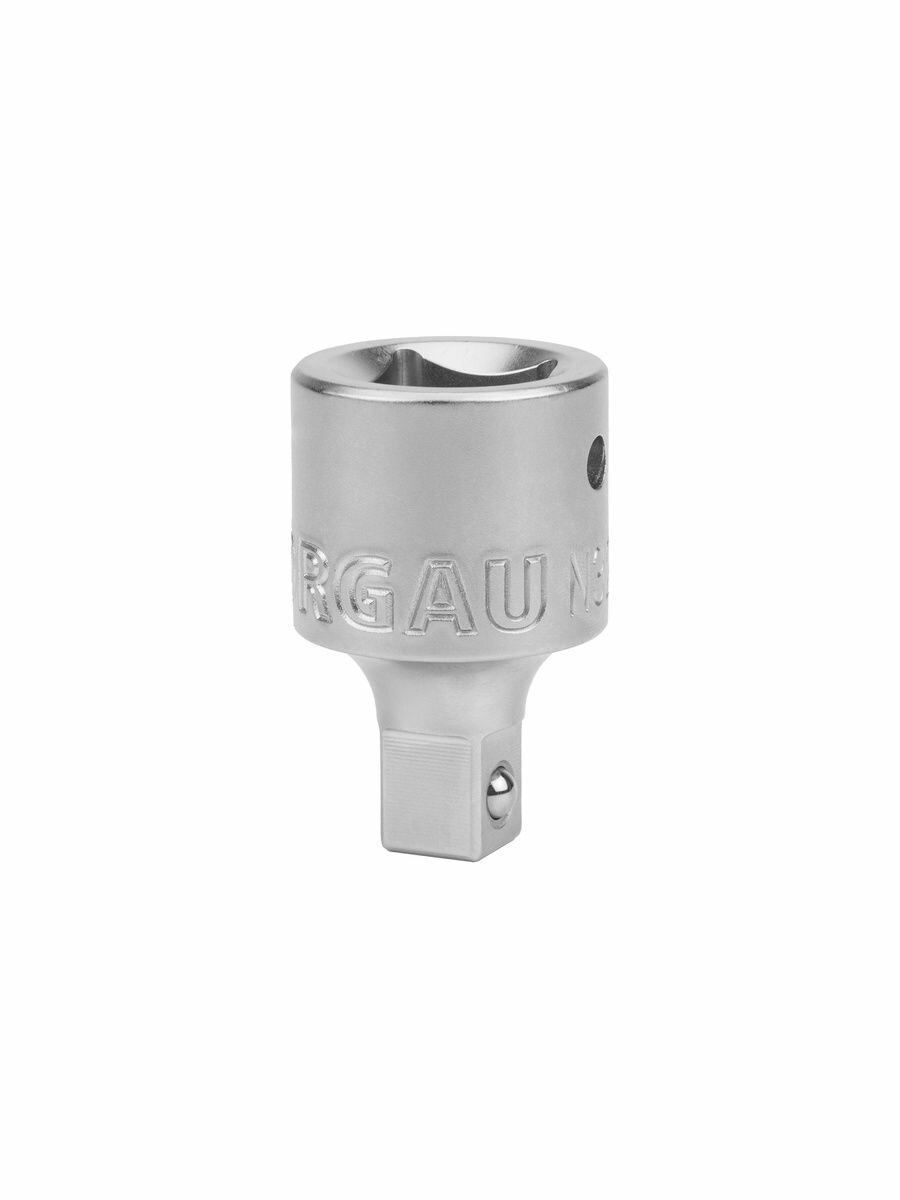 Переходник 36 мм NORGAU Industrial с 3/4" на 1/2", с шариковым фиксатором на наружном квадрате, для ударных головок.