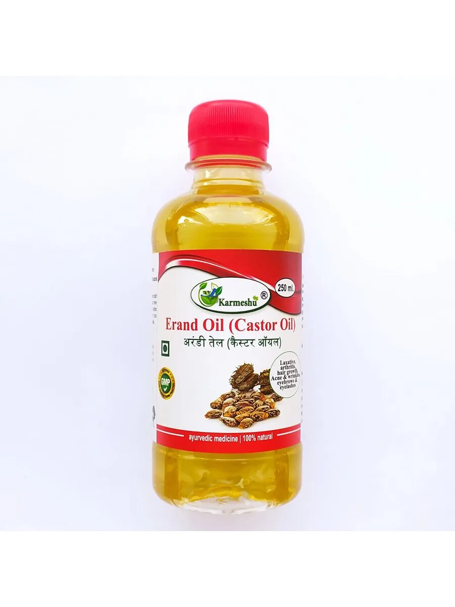 Масло Касторовое 250мл Кармешу (Karmeshu)