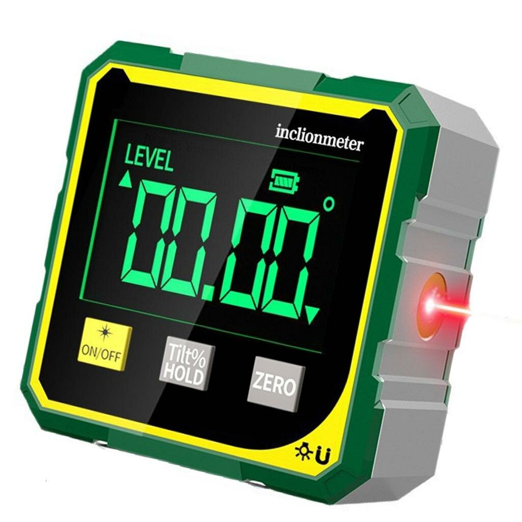 Цифровой угломер с лазером