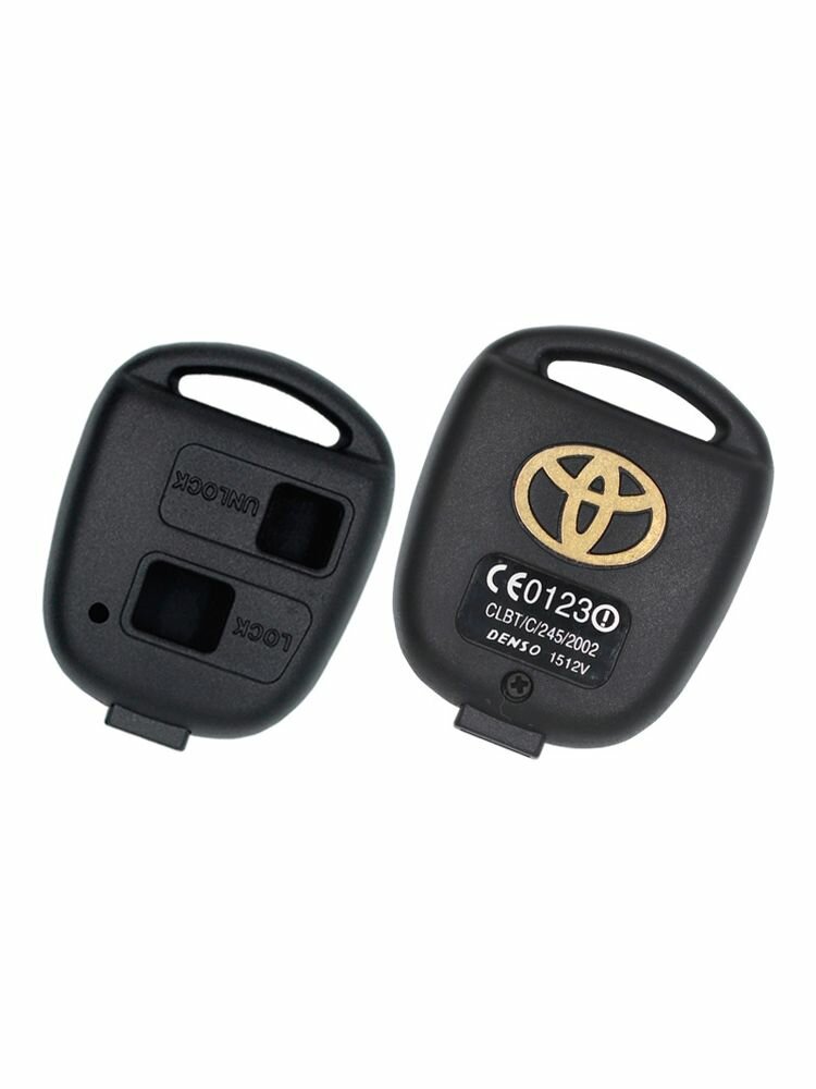 Корпус ключа зажигания Toyota, T08, 2 кнопки