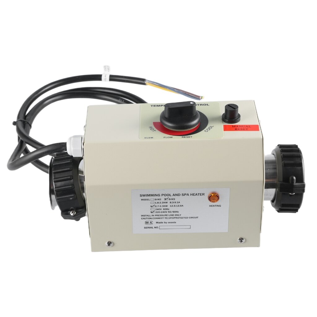 Подогреватели бассейна, термостат для воды в гидромассажной ванне для надземных и подземных бассейнов