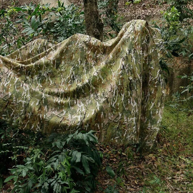Маскировочная сетка для охоты 1.5x2.0M, камуфляж, нейлон, для маскировки — фото 1