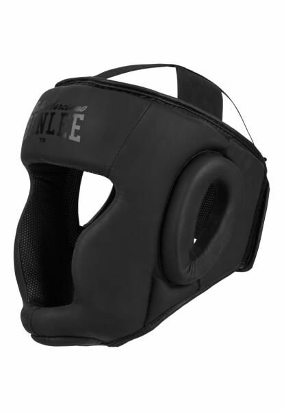 Боксерский шлем full face, фул фейс с защитой скул и подбородка Benlee Black Label Caesar - Black (L/XL)