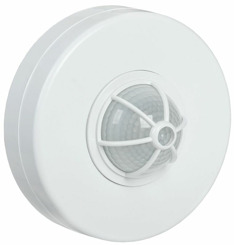 Детектор движения ДД 024 1100Вт угол. обз. 120-360град. 6м IP33 бел. IEK LDD11-024-1100-001