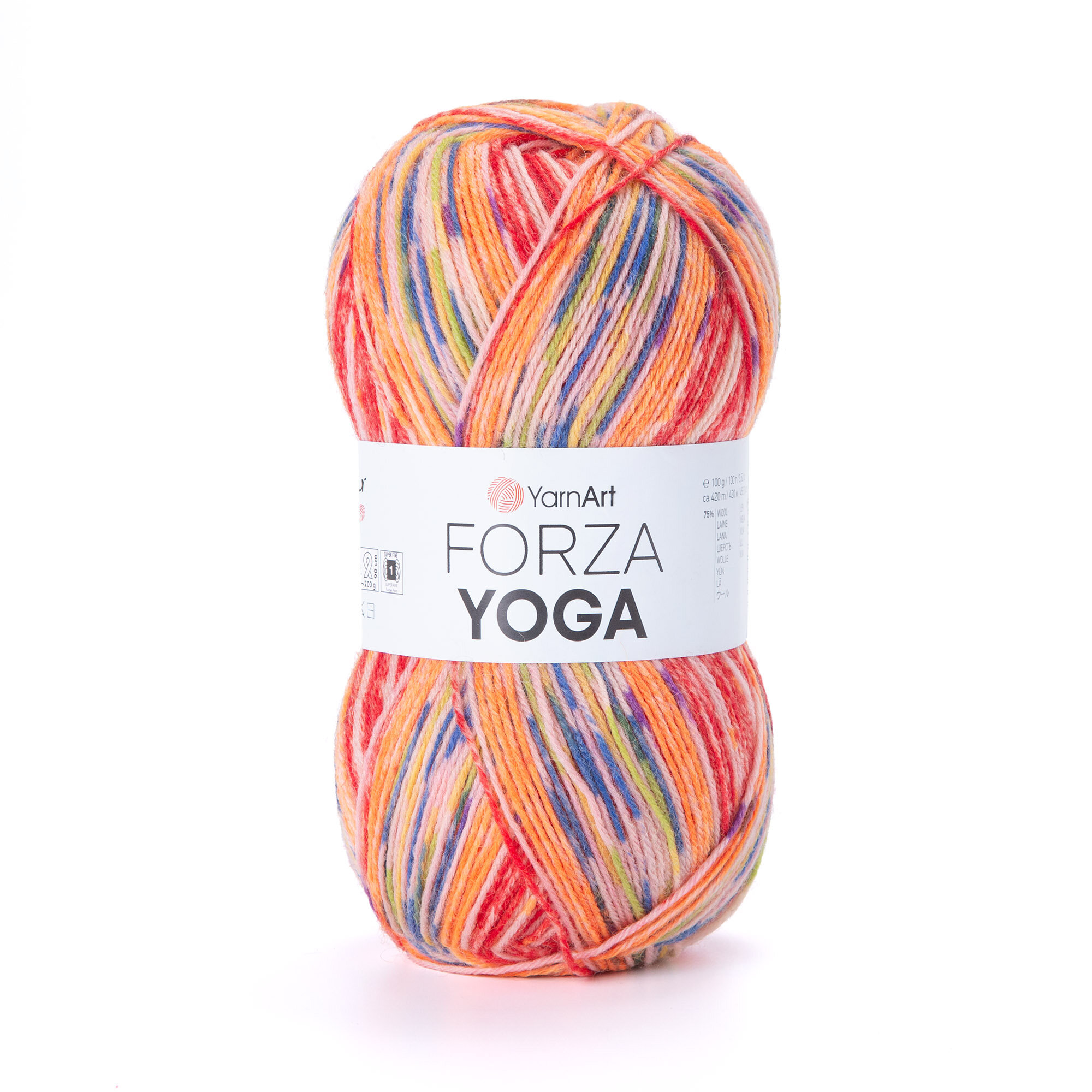 Пряжа YarnArt Forza Yoga 2504 (1 моток, 100г/420м)