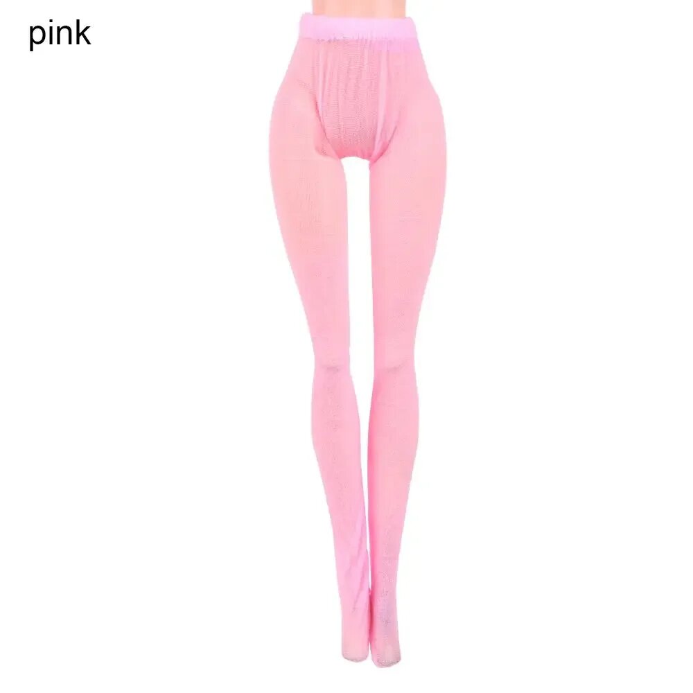 Розовые чулки для куклы 1/6, Color: pink