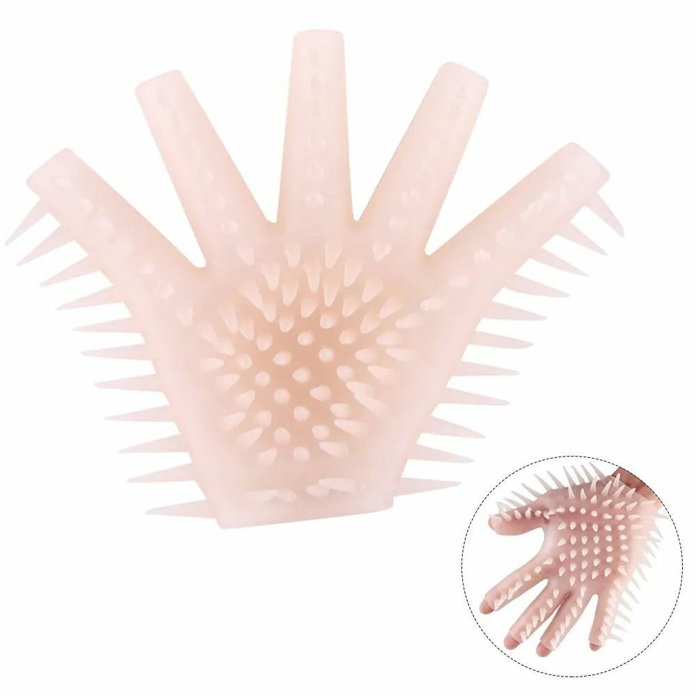 Перчатки с шипами, массажный инструмент, перчатки для женской мастурбации, товары для взрослых