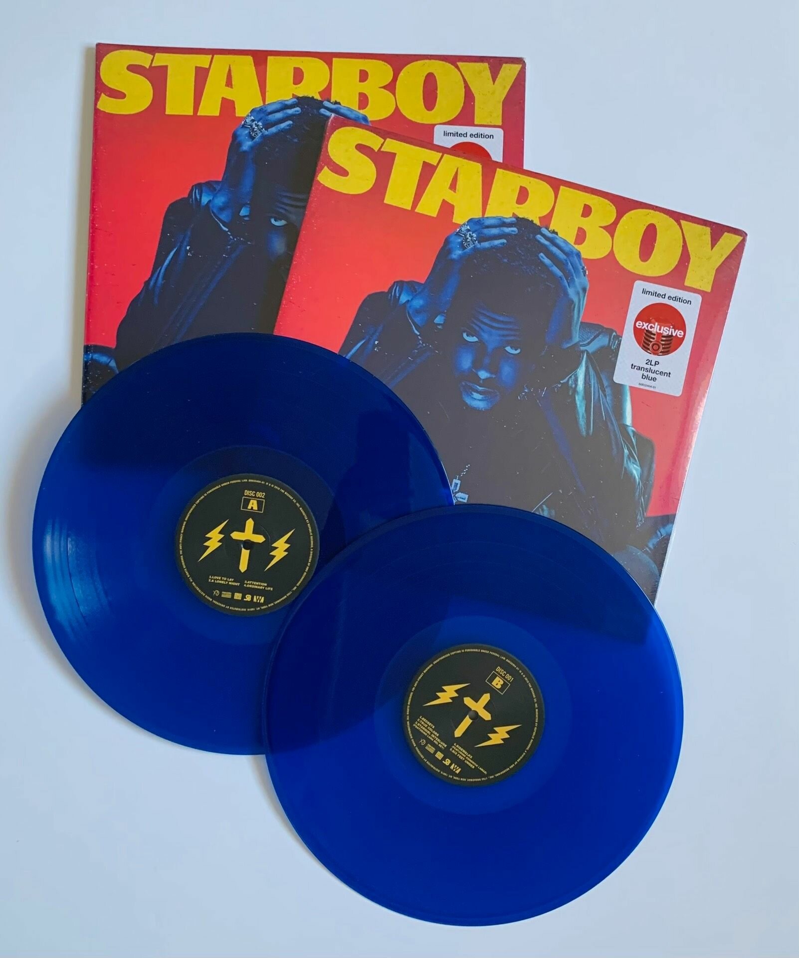 Виниловая пластинка The Weeknd Starboy 2lp BLUE