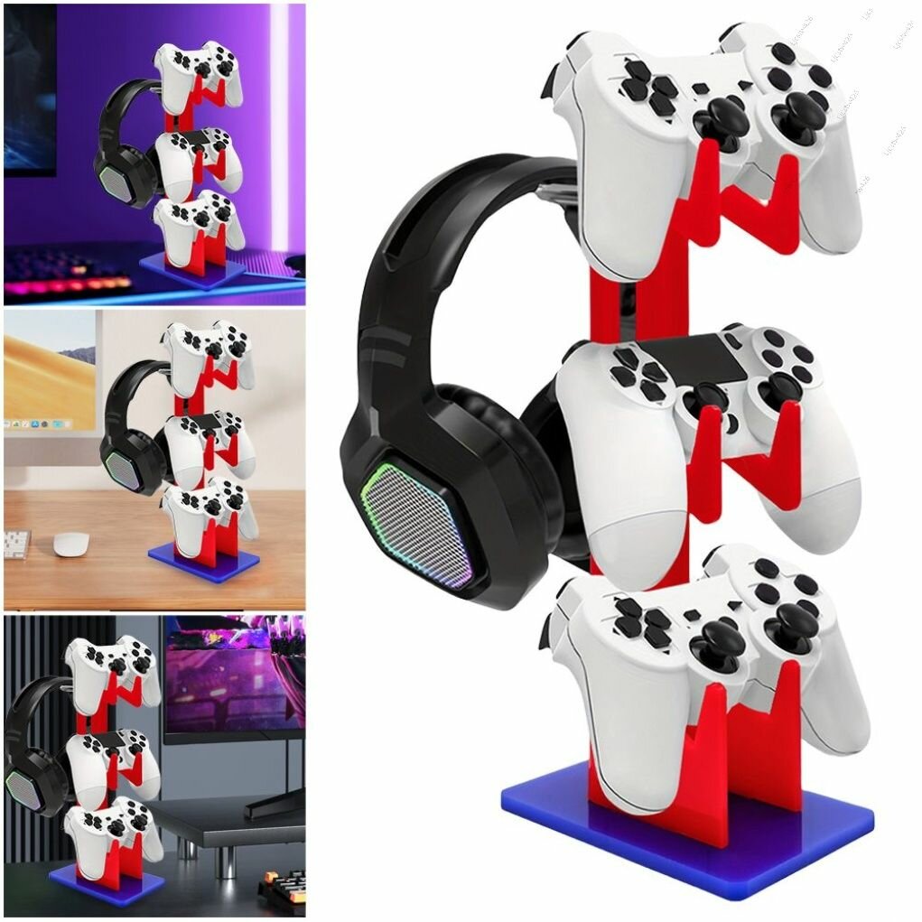 Съемный бестселлер для фиксации наушников и геймпадов PS5 PS4 PS3 PS2 Xbox Switch Pro