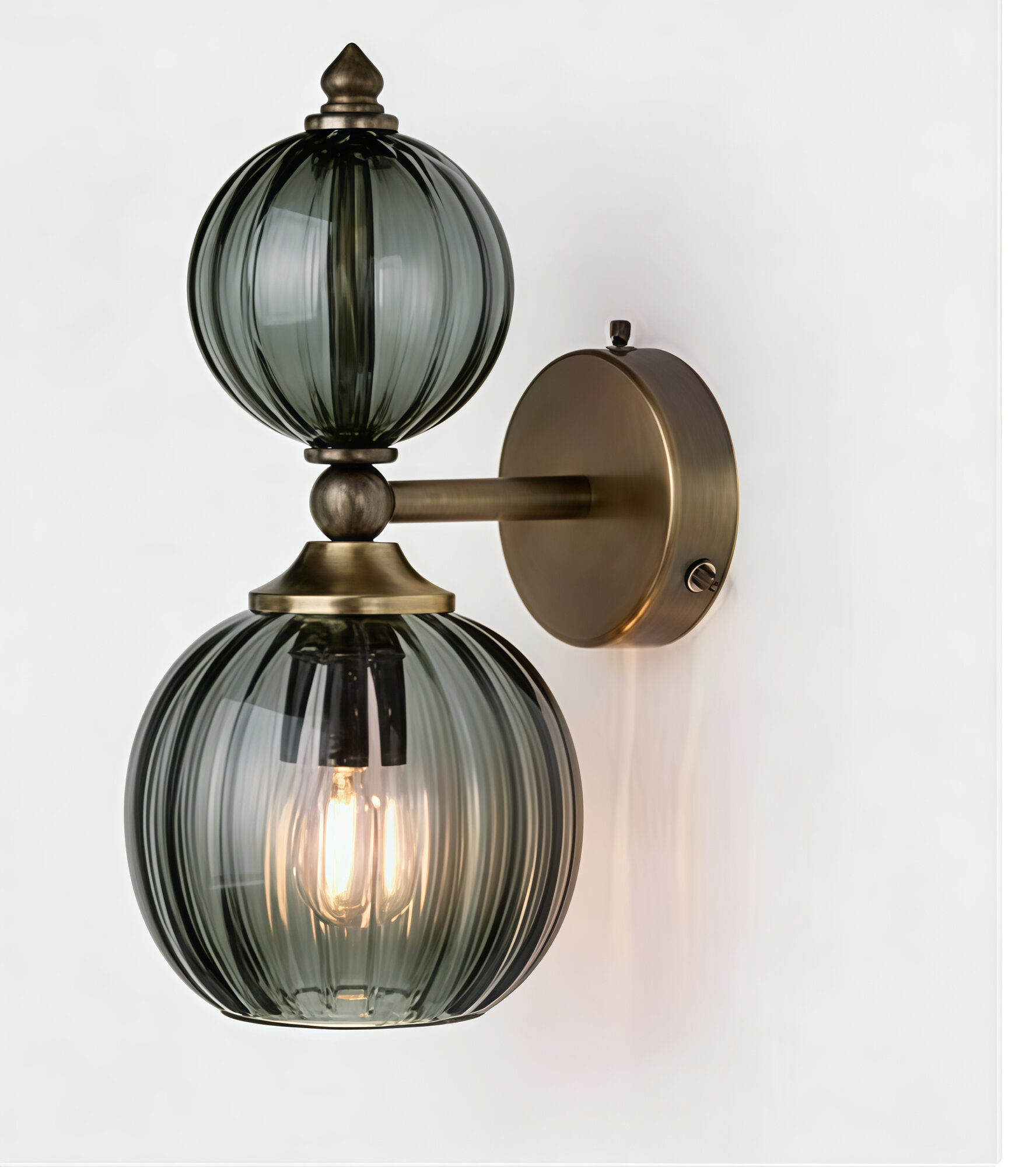 Настенный светильник "DN-WL661", 2G10, 1 лампа, 3000 K, теплый белый свет