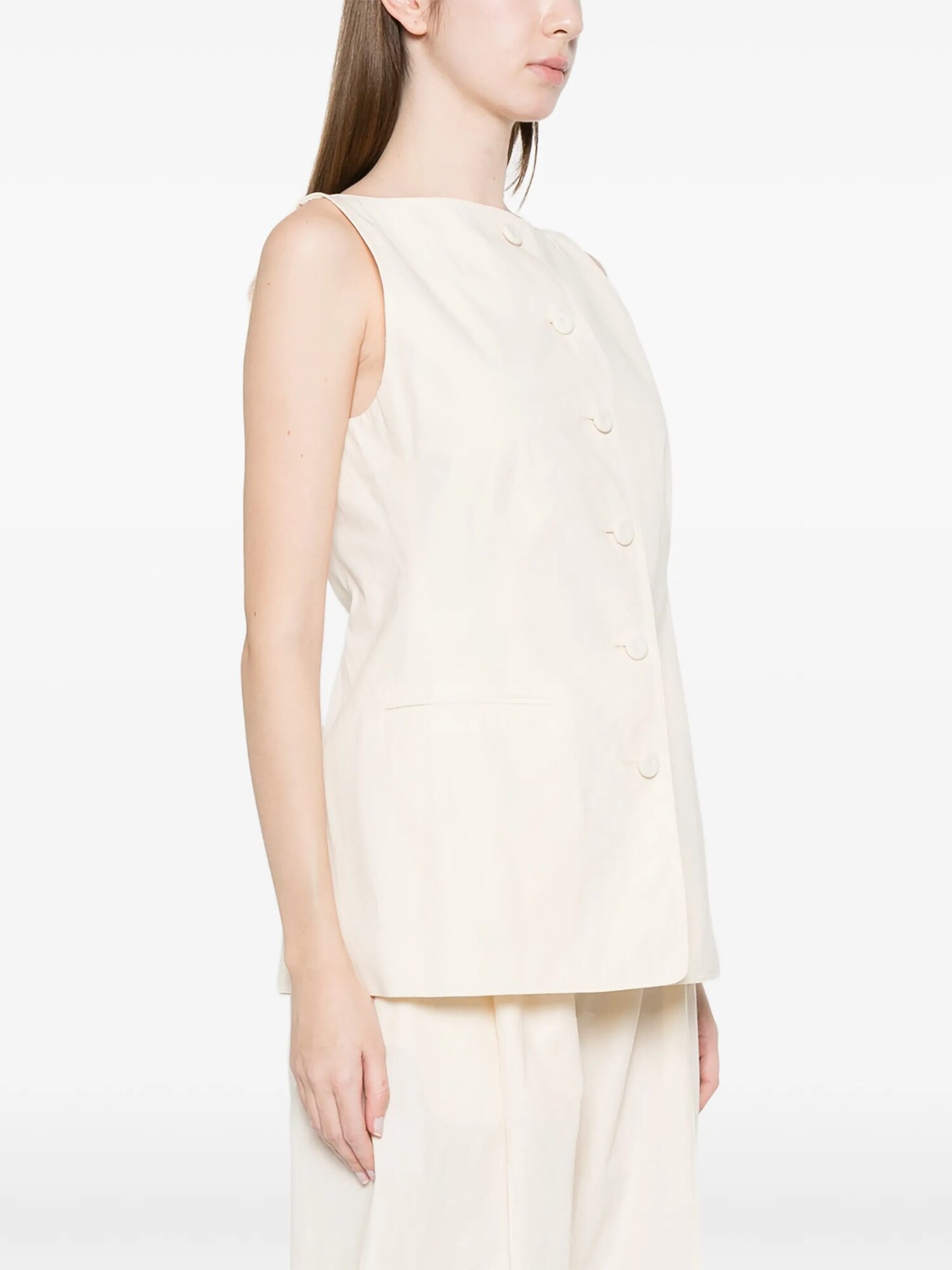Пальто Mark Kenly Domino Tan Buttoned waistcoat, размер 34, разноцветный — фото 1