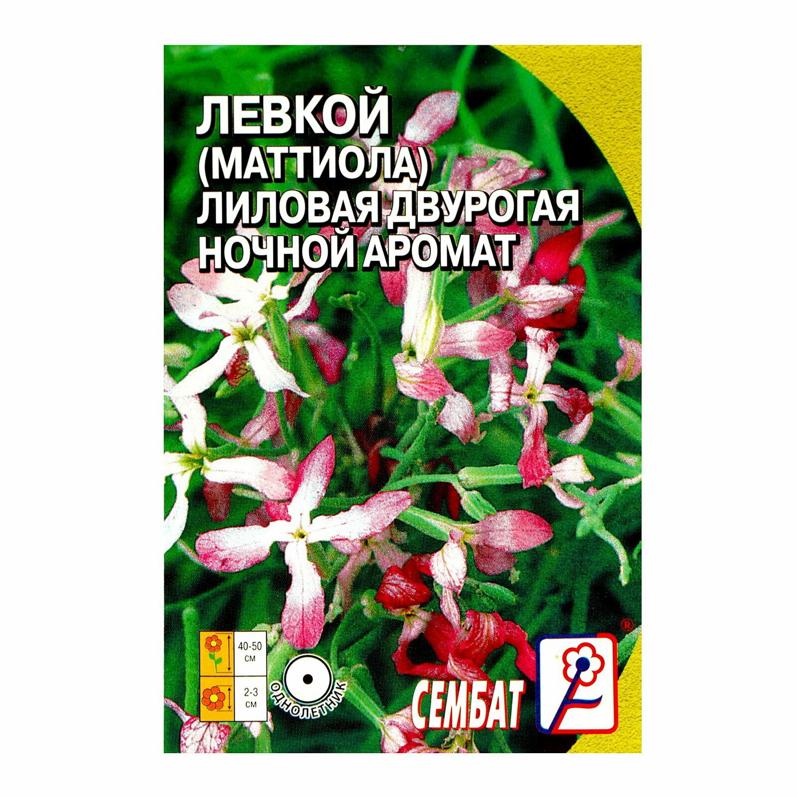 Семена Цветов Маттиола "Лиловая", 0.5 г, место выращивания: открытый грунт, 4 шт.