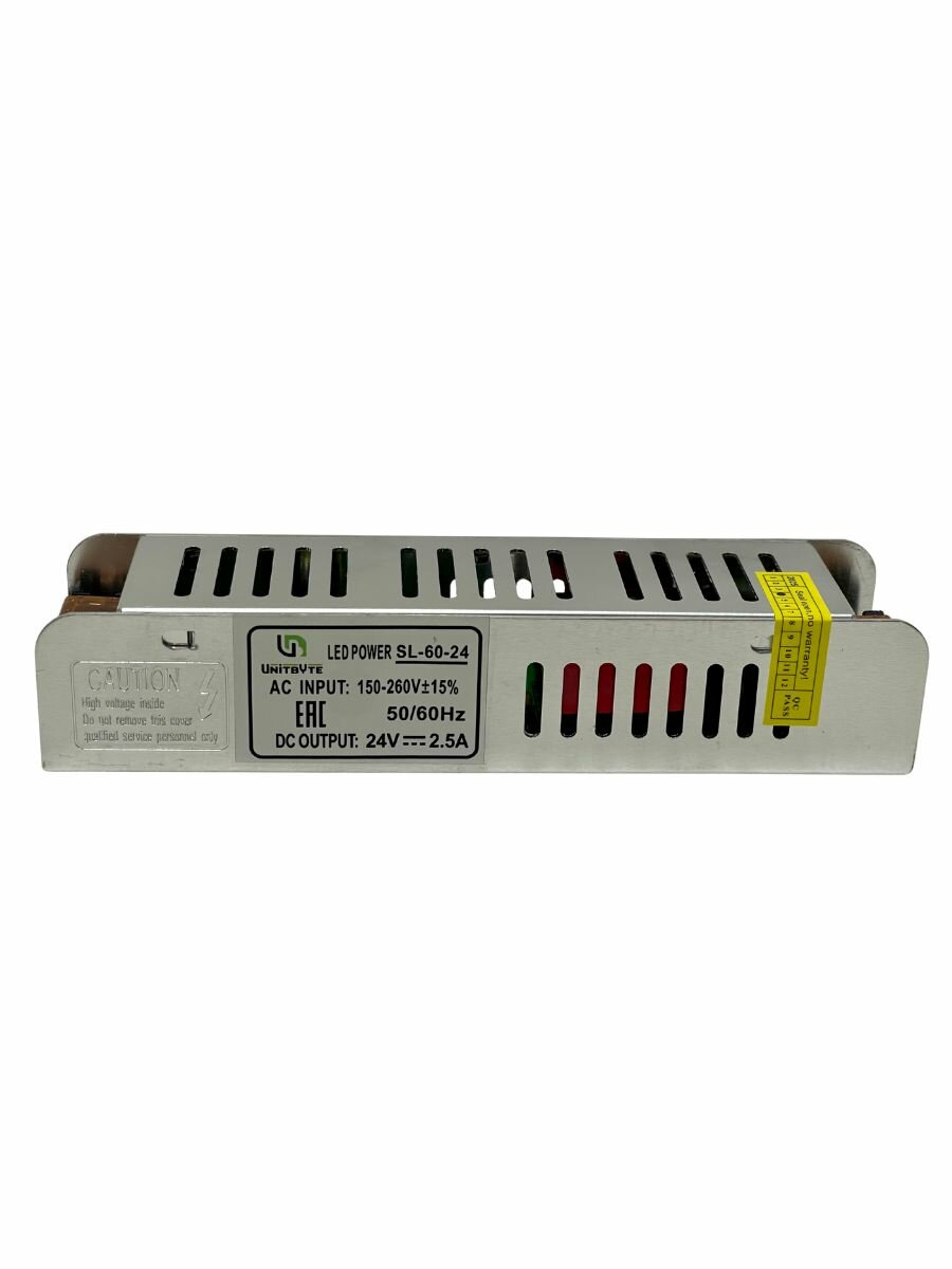 Блок питания SL/24V/60W/2.5A/IP20 — фото 1