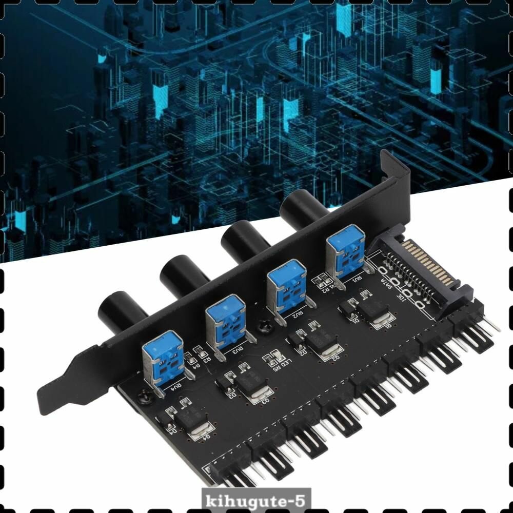 Контроллер вентиляторов, мини-размер, для ПК и систем водяного охлаждения