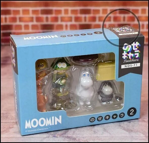 Фигурка Муми Тролль Набор 2 серии Коллекционные фигурки Moomin Characters для мальчиков и девочек — фото 1
