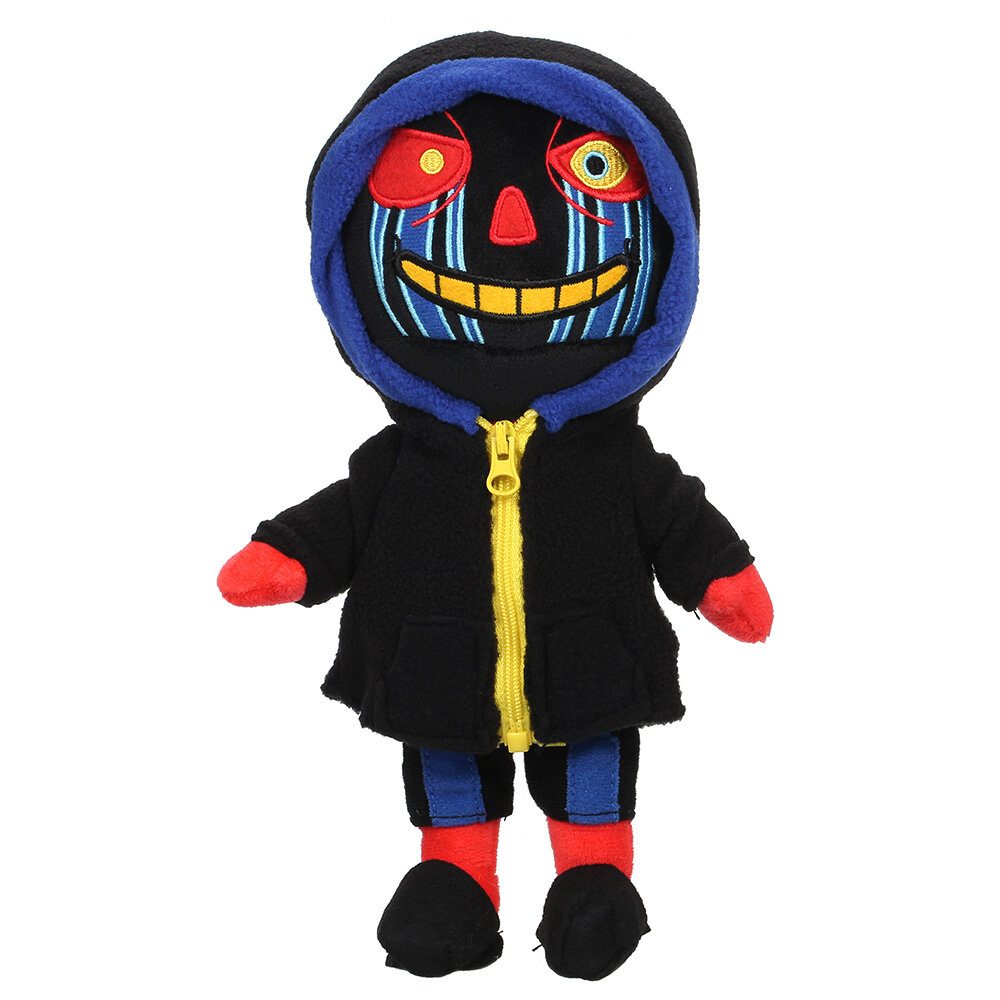Игрушки плюшевые Undertale Рыба Сестра Подсолнух Санс и Папайрус Подушка Фигурка Подарок для детей error sans Материал Плюш. Size 25-30 cm.Type Papyrus; Ralsei; errorsans; sans; Undyne; Flowey; Lancer(7 optional)