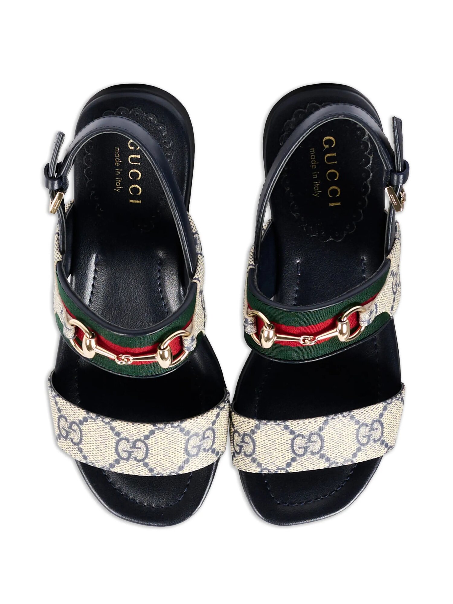 Босоножки GUCCI, размер 30, синий — фото 1