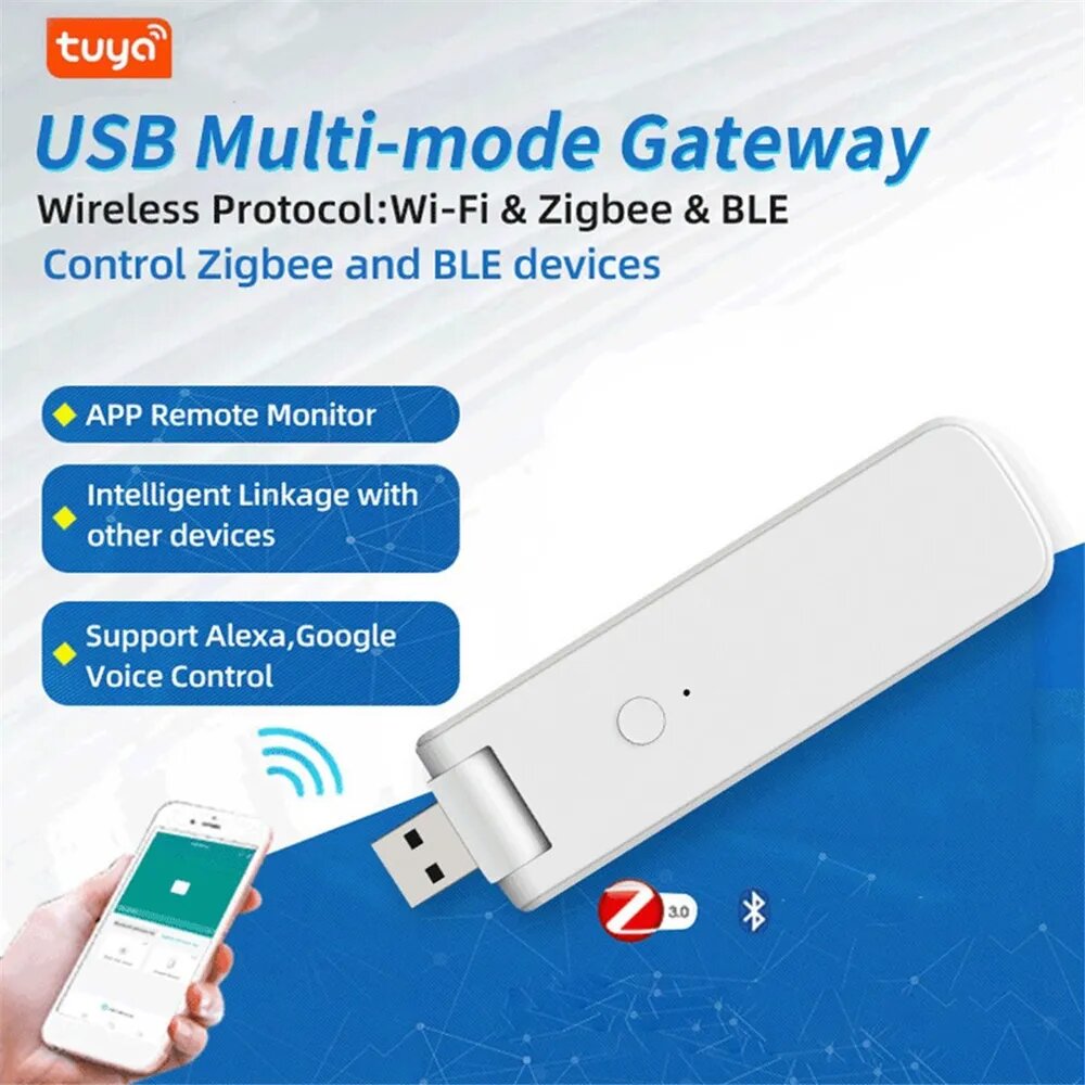 USB Многорежимный Шлюз Концентратор Шлюз ZigBee 3.0 WiFi Реле