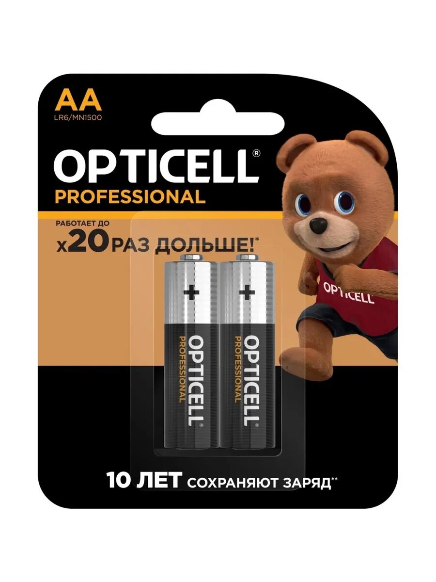 Батарейки Opticell AA — фото 1