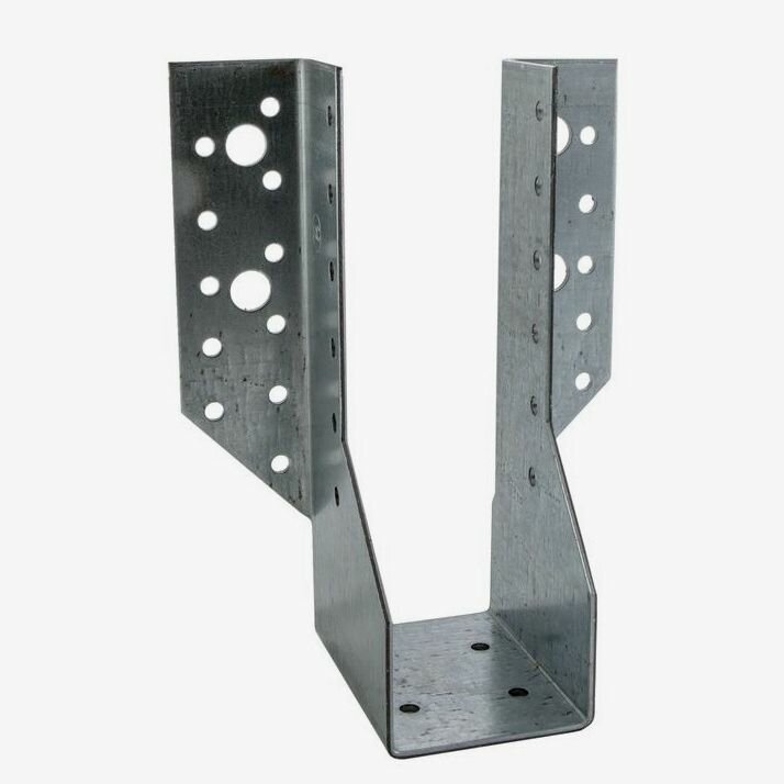 Опора бруса 38х111х2 мм, (10шт) Крепление для балок наружное