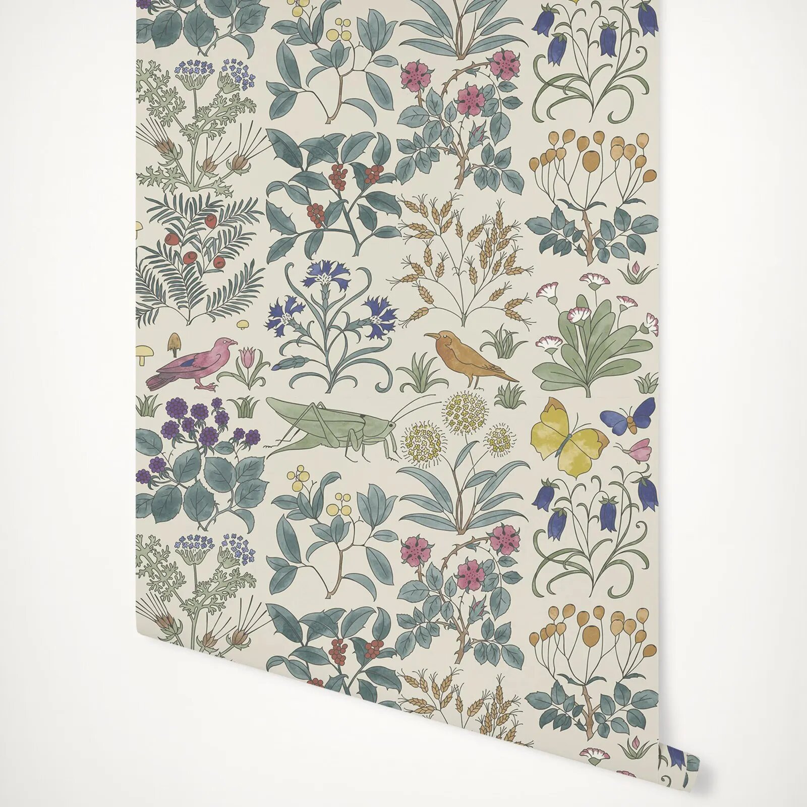 Бумажные обои Pixel&Wall "Apothecary's Garden" 50cm X300cm