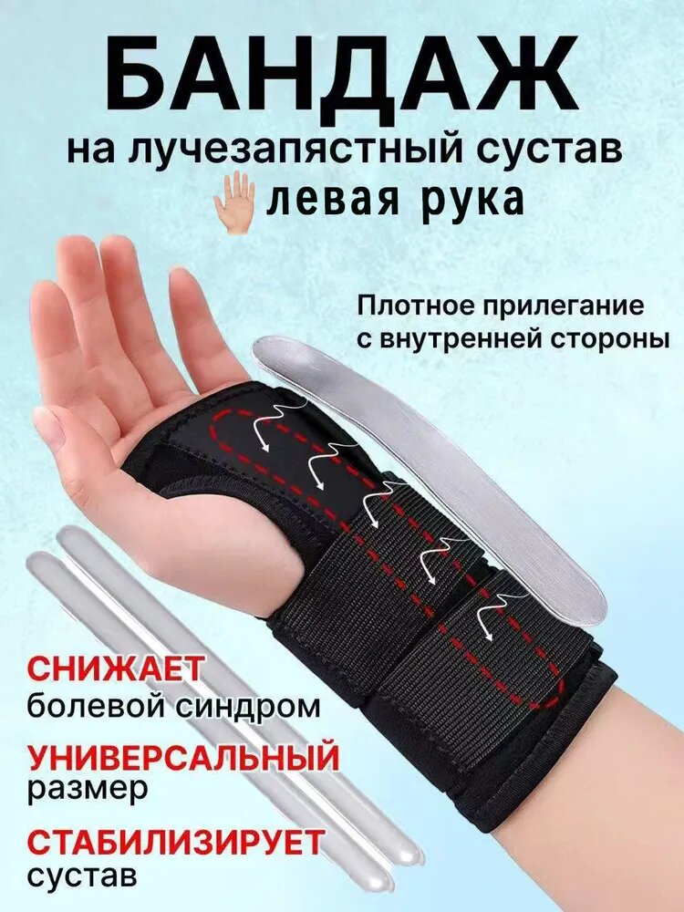 LONGHET Защита запястья, размер: 30-34